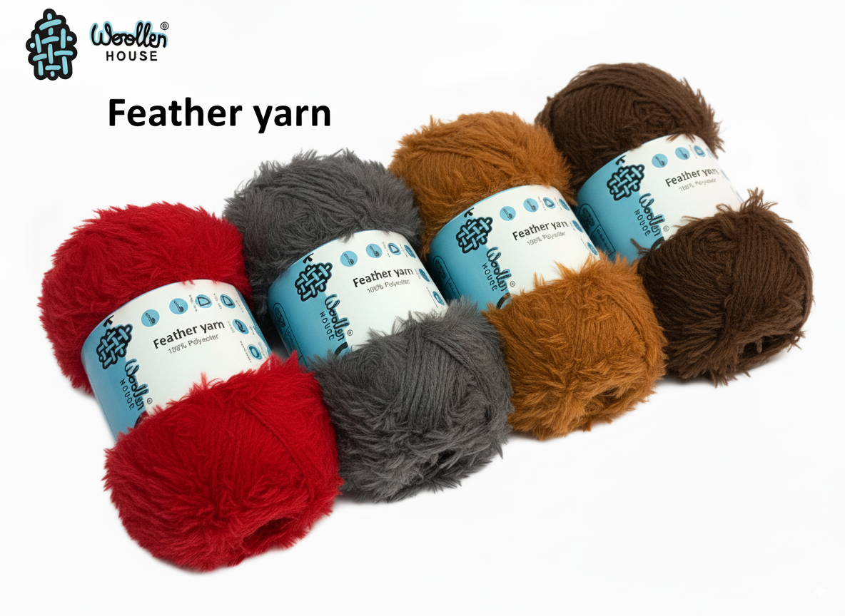 FEATHER YARN – Woollen house